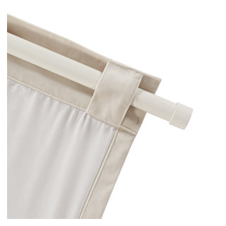 Five Queens Court Staton 48" Window Rod - Transitional - Curtain Rods ...