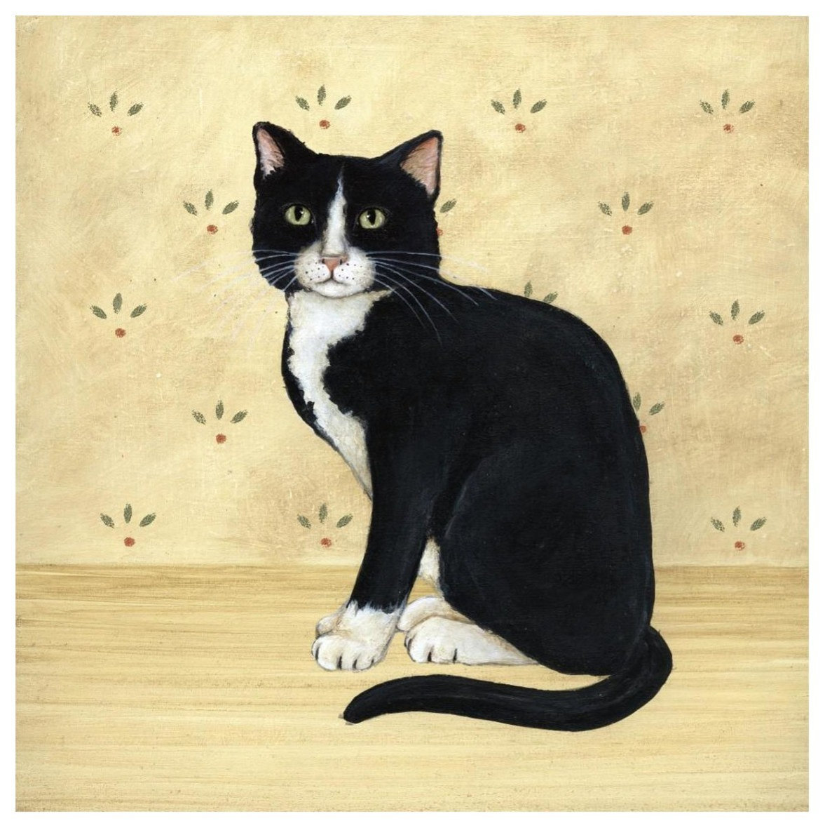 "Country Kitty I" Digital Paper Print by David Carter Brown, 20"x20 ...