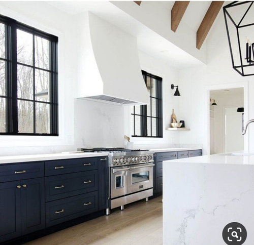 Black window sashes on some but not all windows?