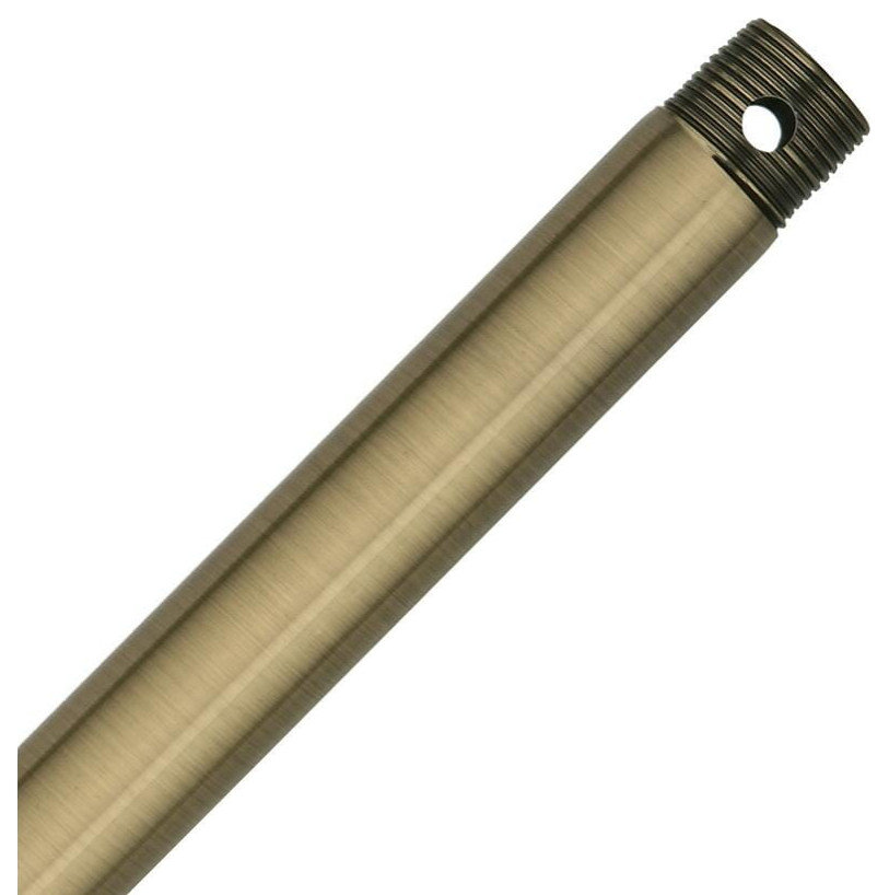 Hunter 18" Extension Downrod - Antique Brass - Transitional - Ceiling ...