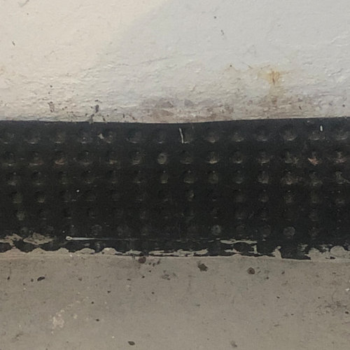 Basement Paint Dilemma - how to paint the dimple board white? | Houzz Forum