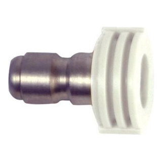 Forney 75156 Quick Connect Wash Nozzle, 4.5 mm, 4000 Psi, White ...