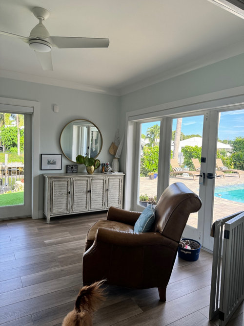 Cream or Ivory paint in room with a lot of windows/reflection HELP