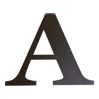 Rustic Large Letter "A", 18" - Contemporary - Wall Letters - by ...