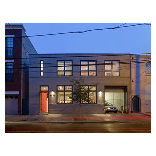 exterior at dusk - Contemporary - Philadelphia - by Rasmussen / Su ...