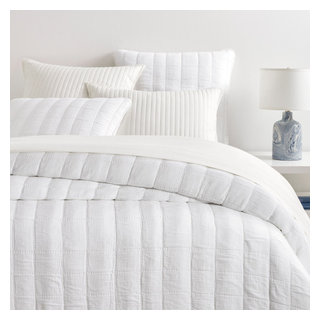 Monet White Quilted Coverlet, Twin/Twin XL - Quilts And Quilt Sets - by ...