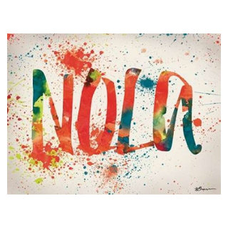 NOLA Watercolor Poster Print by Victoria Brown - Item # VARPDXVBRC058D ...