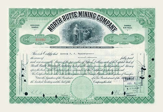 North Butte Mining Company, 12" x 18" - Traditional - Prints And ...