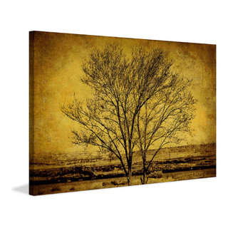 "Entwined Trees" Painting Print on Canvas by Malek, 30"x20 ...