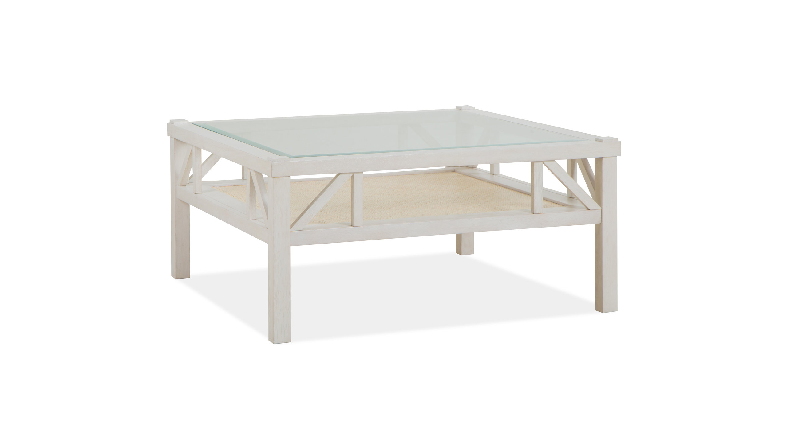 Square Cocktail Table - Farmhouse - Coffee Tables - by Magnussen Home ...