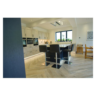 Double Storey Kitchen Extension - Modern - Kitchen - Hertfordshire - by ...