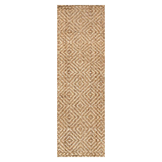 Hira Hand Woven Diamond Area Rug, 2 X 12 - Scandinavian - Hall And Stair Runners - by JONATHAN Y ...
