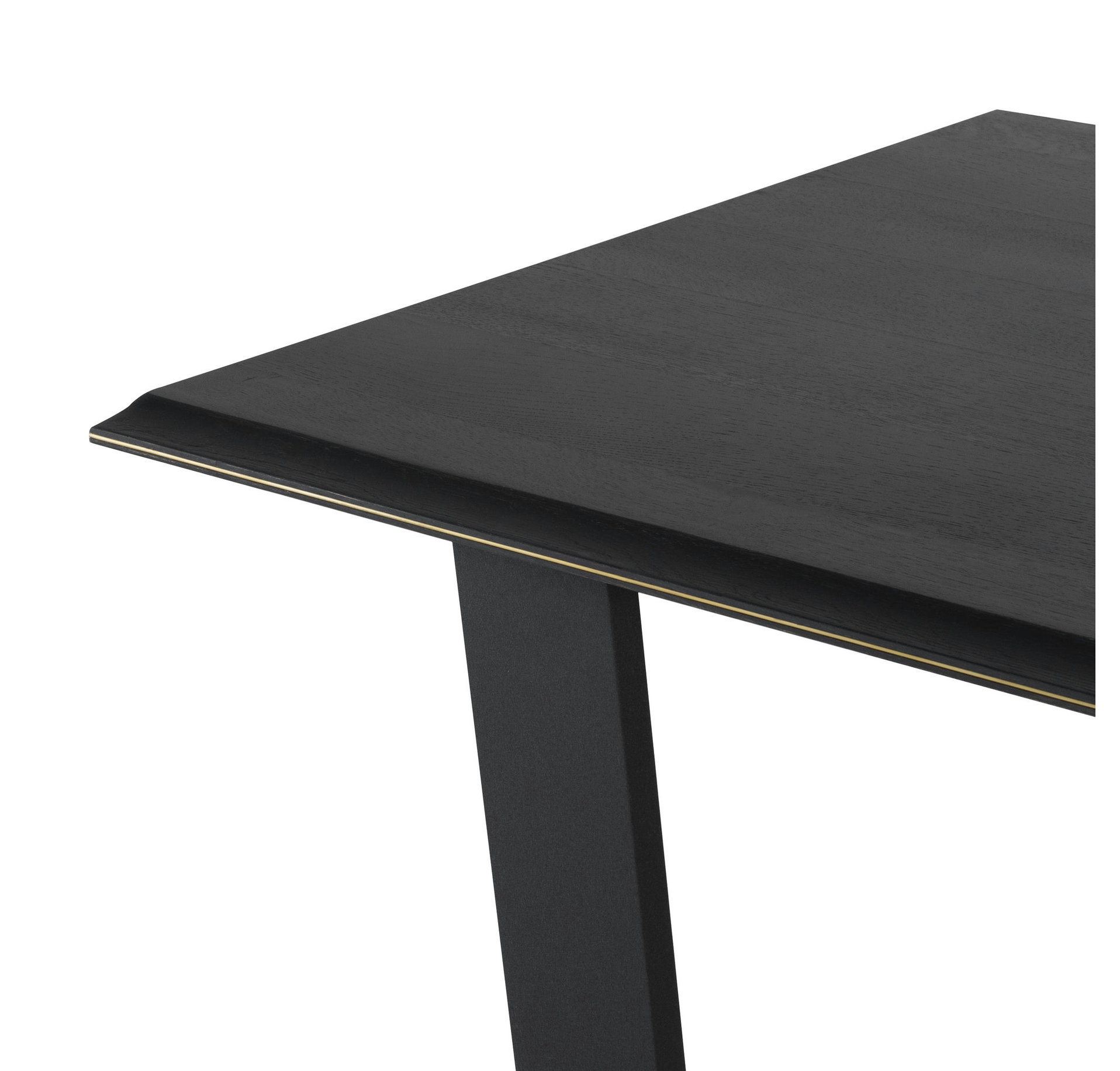 Linea Ebonized Wood Dining Table, HGSR833 - Transitional - Dining ...