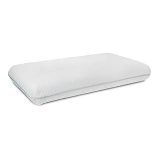 Flash Capri Comfortable Sleep Memory Foam Gel Queen Pillow - MR-MFP101 ...