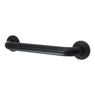Milano 12" Decorative Grab Bar - Traditional - Grab Bars - by ...
