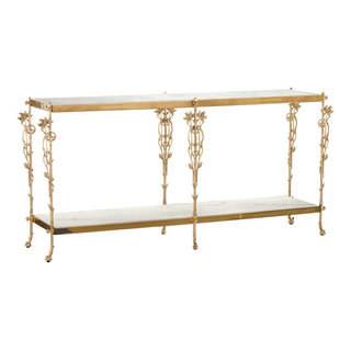 Fiore Console Table - Contemporary - Console Tables - by Currey ...