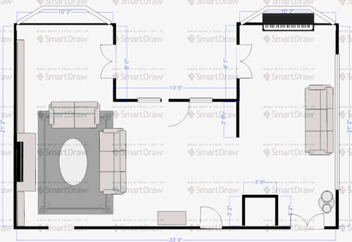 Front of house layout help needed