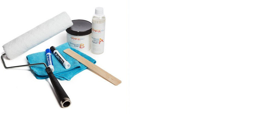 ReMARKable Dry-Erase Whiteboard Paint Kit, 100 Square Feet - Modern ...