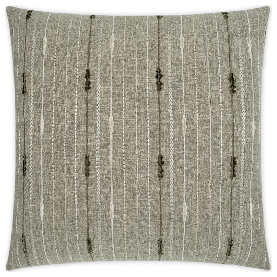 Pacesetter Pillow - Mocha, 24" x 24" - Transitional - Decorative ...