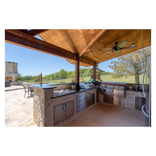 Bowie Infinity Pool - Traditional - Pool - Dallas - by Sunfish Pools ...