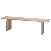 Arc Bench - Light Bleach - Transitional - Dining Benches - by ...