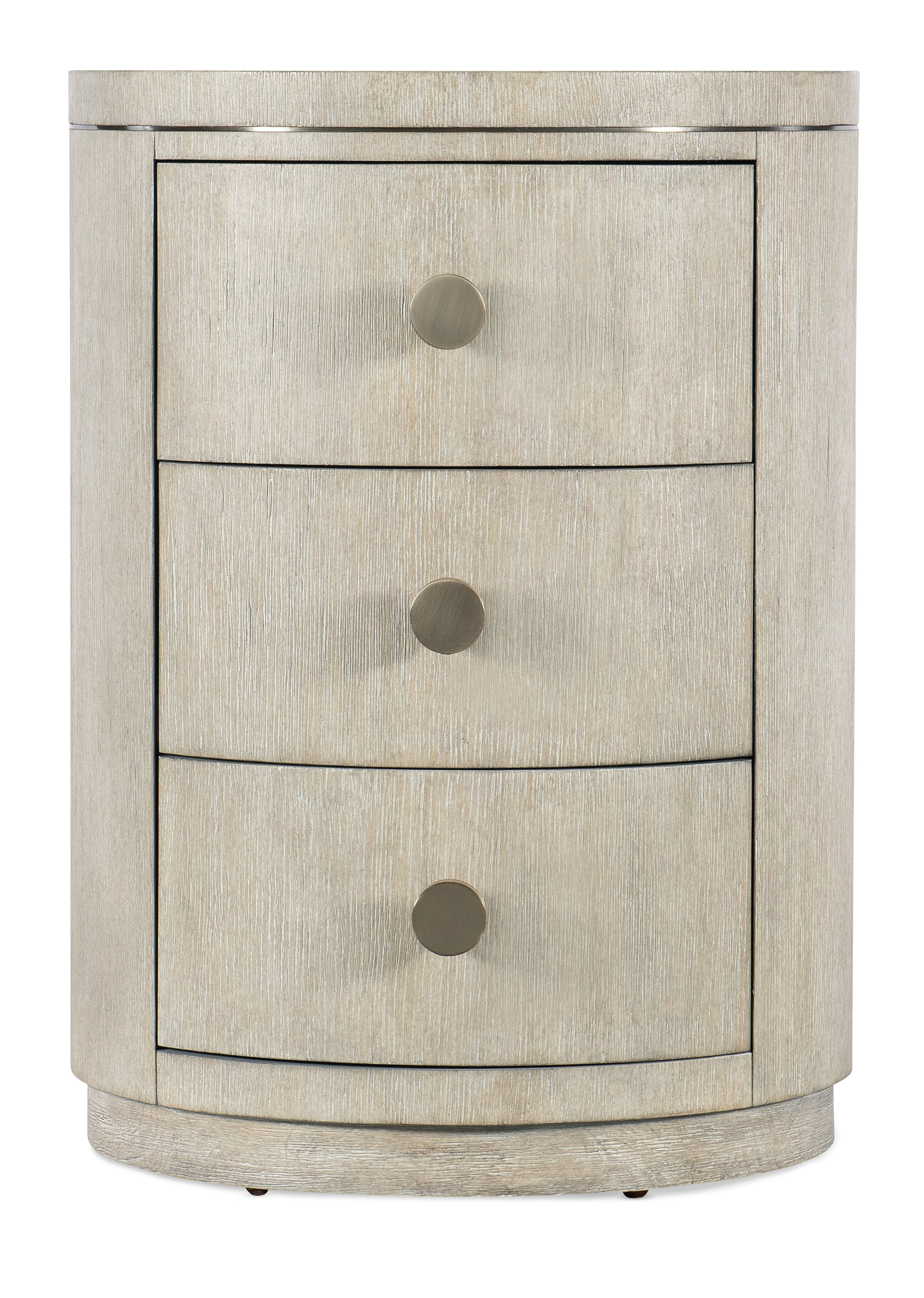 Modern Mood Round Nightstand - Transitional - Nightstands And Bedside ...