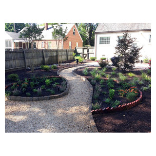 Paver Edging & Gardens - Traditional - Landscape - Richmond - by Sharp ...