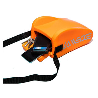 VOS LA-Wedge Beach Headrest and Accessory Bag - Orange - Modern - Pool ...