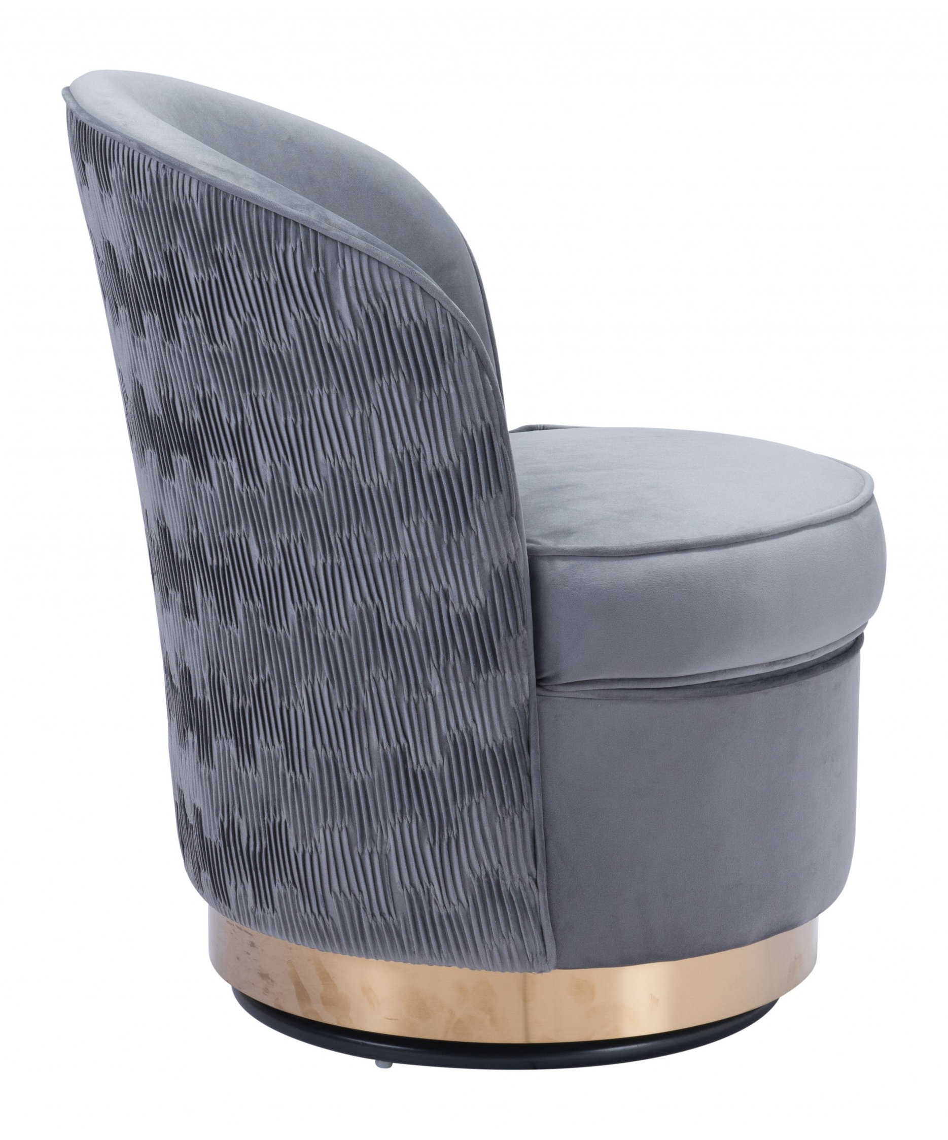 Zelda Accent Chair Gray - Contemporary - Armchairs And Accent Chairs ...