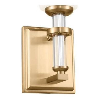 1 Light Wall Sconce In Traditional Style-12.5 Inches Tall and 5 Inches ...