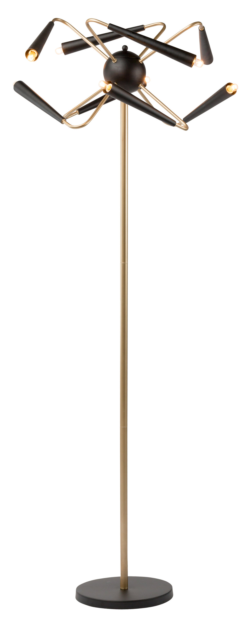 Phoebe Metal Floor Light - Contemporary - Floor Lamps - by Nuevo | Houzz