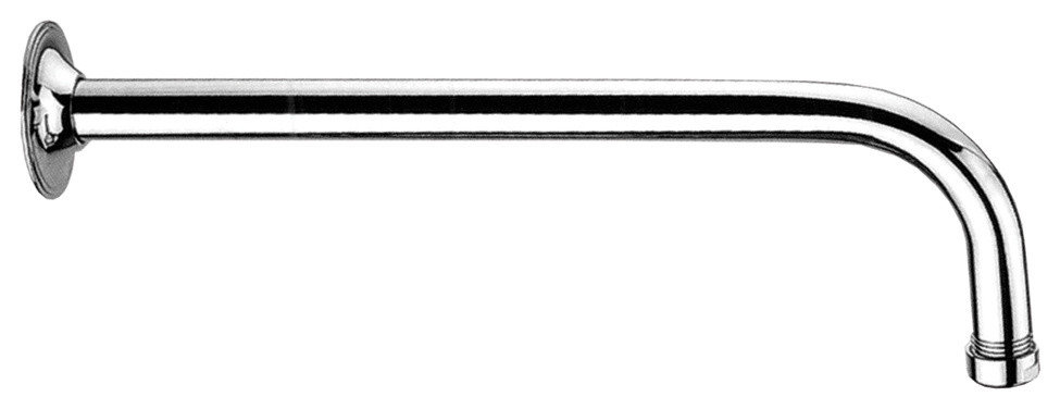 Whitehaus WHSA430 17'' Wall Mounted Brass Bathroom Lavatory Shower Arm ...