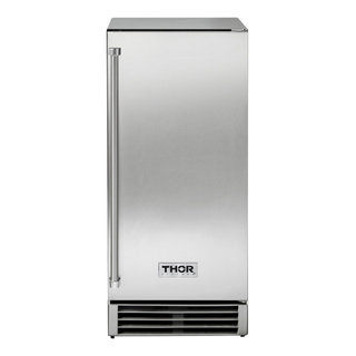 15" Built-In Ice Maker With Built-In Pump - Modern - Ice Makers - by ...