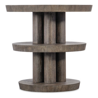 Modern Mood Round Side Table - Farmhouse - Side Tables And End Tables ...
