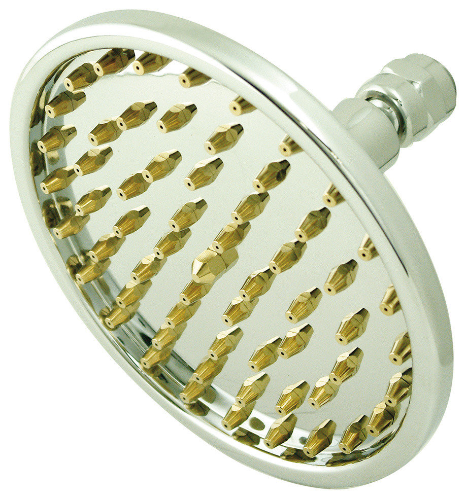 Victorian Brass 4-3/4" Shower Head - Transitional - Showerheads And ...