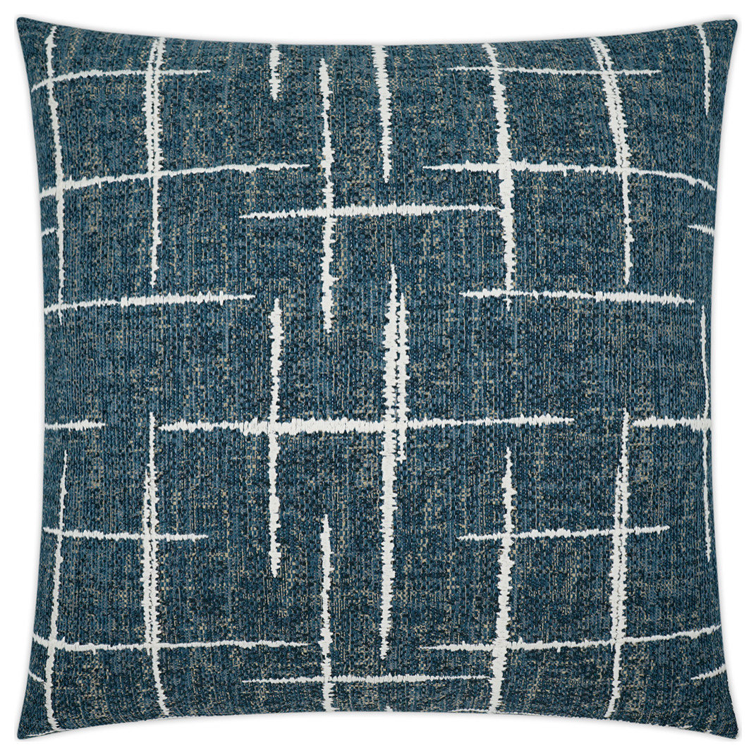 Definition Pillow - Blue, 24" x 24" - Contemporary - Decorative Pillows ...