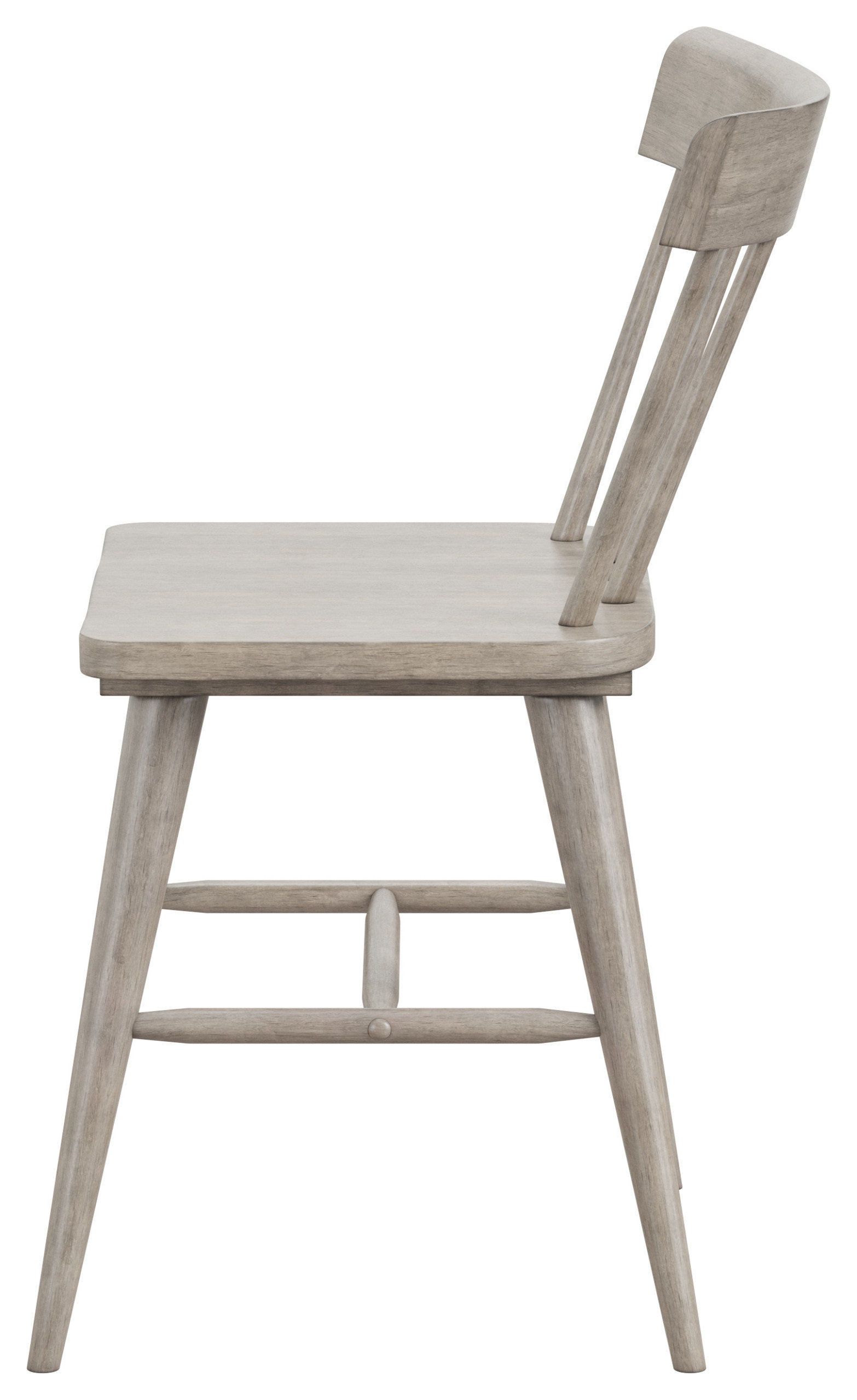 Hillsdale Mayson Wood Spindle Back Dining Chair, Set of 2 - Midcentury ...