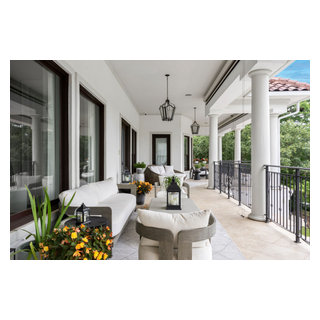 Windsor House - Transitional - Balcony - Dallas - by Pristine Interiors ...