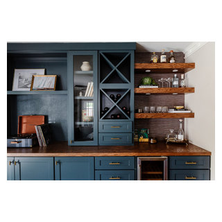 M Streets - Modern - Home Bar - Dallas - by Karia Designs | Houzz