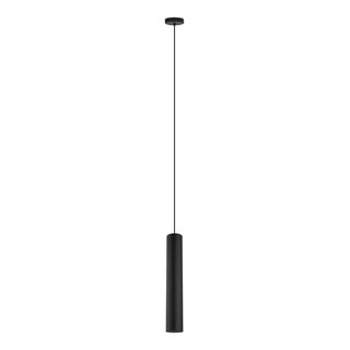 1-Light, 40W Single Tube Pendant, Matte Black - Modern - Pendant ...