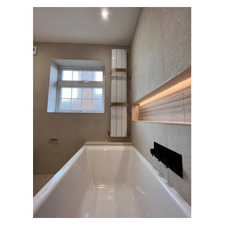 Sagar Ceramics - White and Bushed Finished Towel Rail - Modern ...