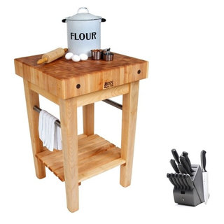 John Boos PPB Pro Prep Block and Henckels Knife Set, 3030 ...