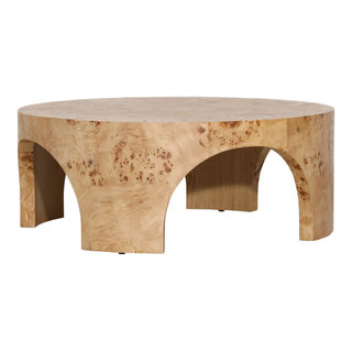 Preston Maple Coffee Table, Natural - Contemporary - Coffee Tables - by ...