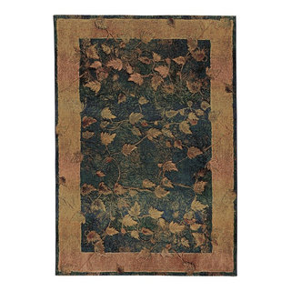 Oriental Weavers Sphinx Kharma 349b4 Blue, Gold Area Rug, 7'10" X 11 ...