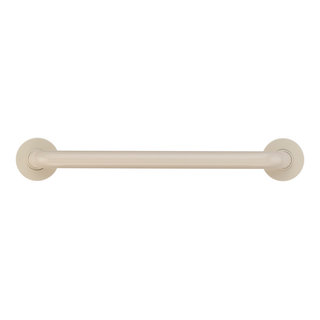 Coated Grab Bar With Safety Grip, ADA, Nylon Flange - 1 1/4" Dia, 32 ...
