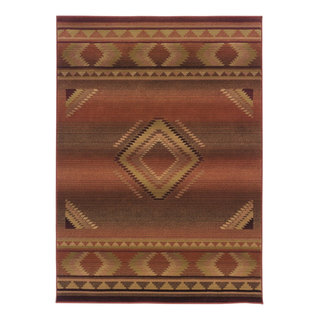 Oriental Weavers Sphinx Generations Casual Red Rug, 2' X 3 ...