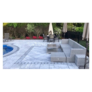 Limestone Quarry Pool Patio - Patio - New York - by Cambridge ...