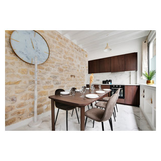 Paris - Rénovation contemporaine d'un immeuble historique ...