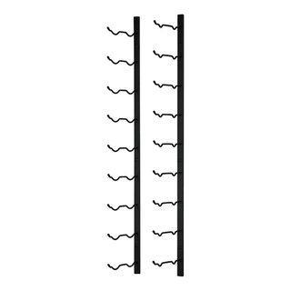 VintageView 18-Magnum Bottle Metal Wine Rack - Contemporary - Wine ...