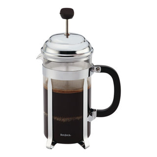 BonJour Coffee Bijoux Black French Press, 8-Cup - Traditional - French ...